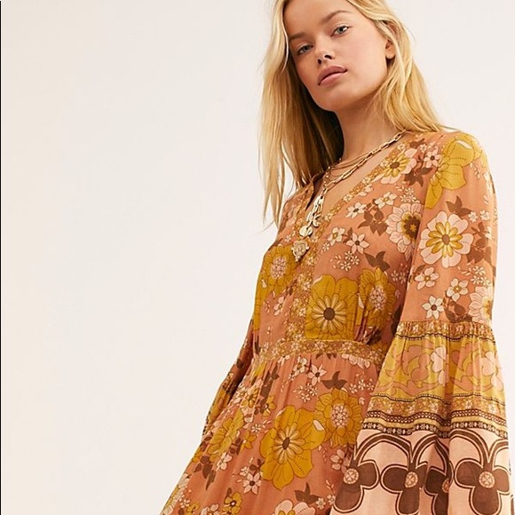Spell | Dresses | Spell X Free People Buttercup Gown | Poshmark